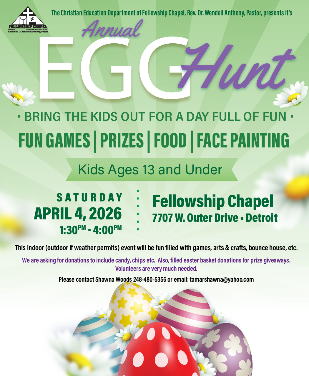 Easter Egg Hunt - Fellowship Chapel
